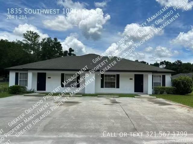 Newly Renovated 2/2 House for Rent in Ocala 1835 Sw 109th Pl
