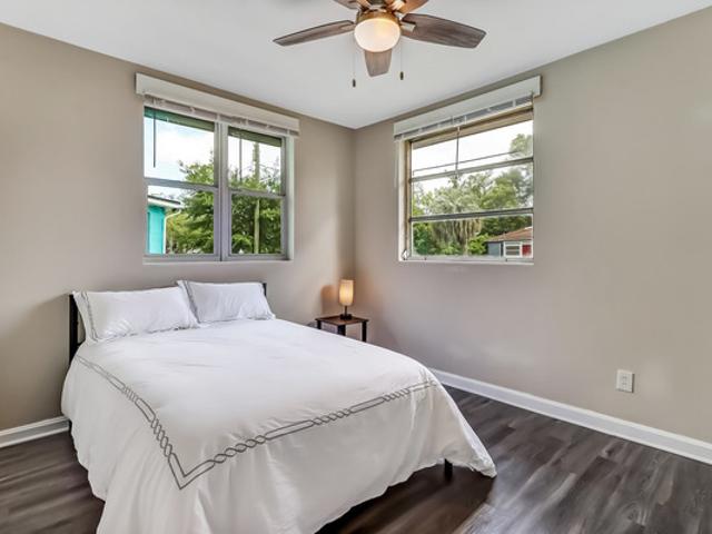 Newly renovated & cozy. Every room has a Roku TV and Mini Fridge! New Bathrooms! Clean!