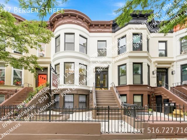 Newly Renovated Brownstone with 4.5 bed/4 Bath for Sale