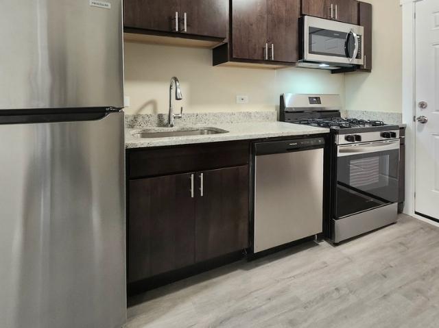 Newly renovated Old Irving / Albany Park spacious pet friendly 1 bed, Heat included, Hardwood, Lots of light