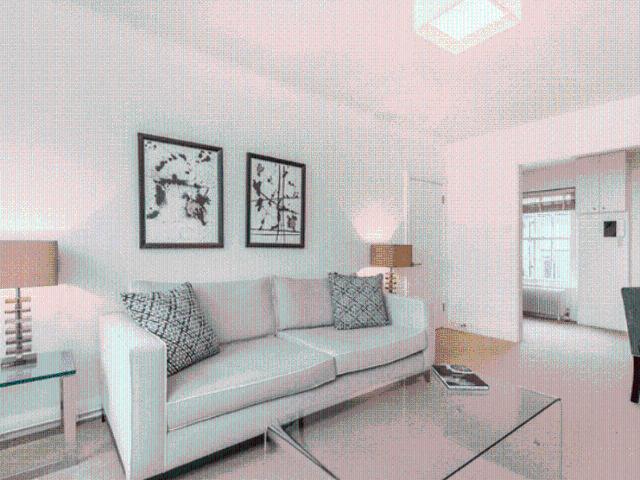 Newly Refurbished Fifth Floor One Bedroom Apartment with Porter & Gardens