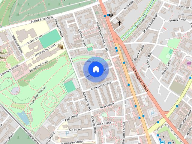 Newstead Grove, Nottingham, NG1