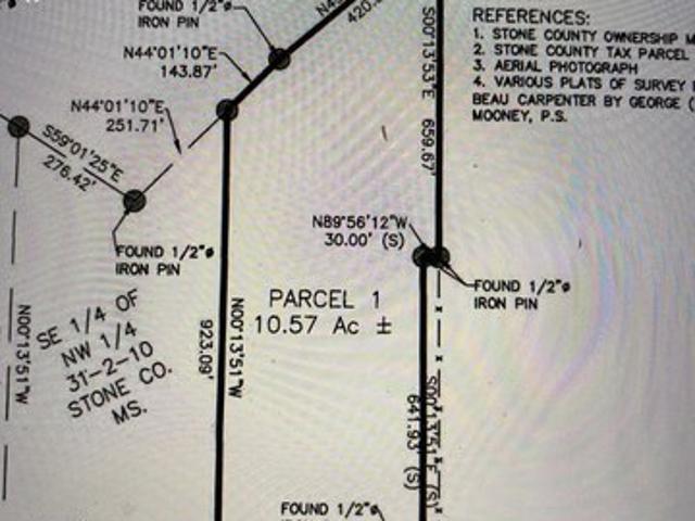 Nhn Cox Rd Lot 1, Wiggins, MS 39577