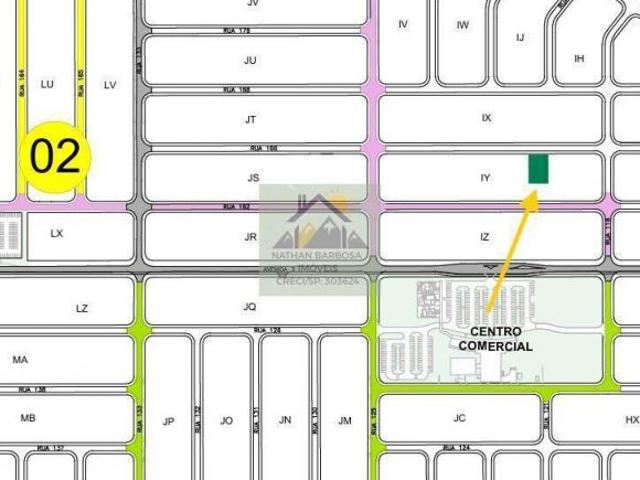 Ninho Verde 2 Eco Residence Terreno à Venda – 450m² | Centro Comercial Ninho Verde II – Pardinho/S