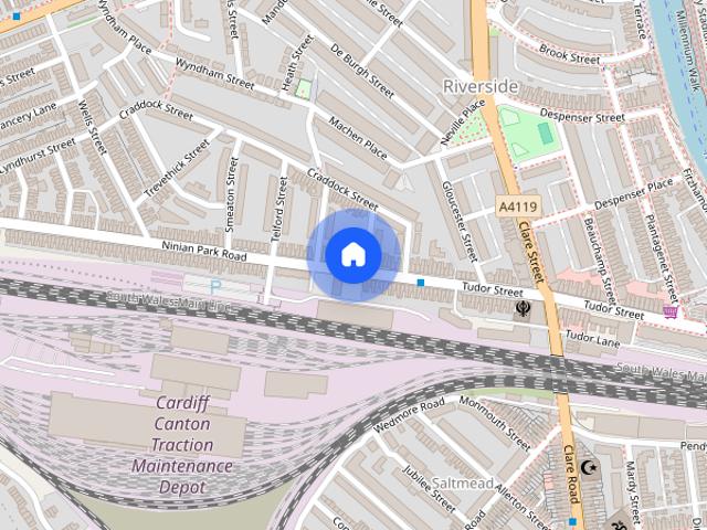 Ninian Park Road, Riverside, Cardiff