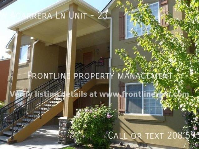 Nice upstairs unit in a great location!