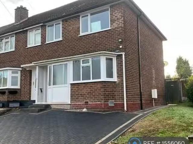 Deal! 1 BA 3 bedroom semi detached house for rent in Birmingha.