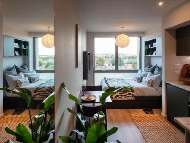 Cozy 1 BA Studio flat for rent in Palmerston Road, Harrow, Mid.
