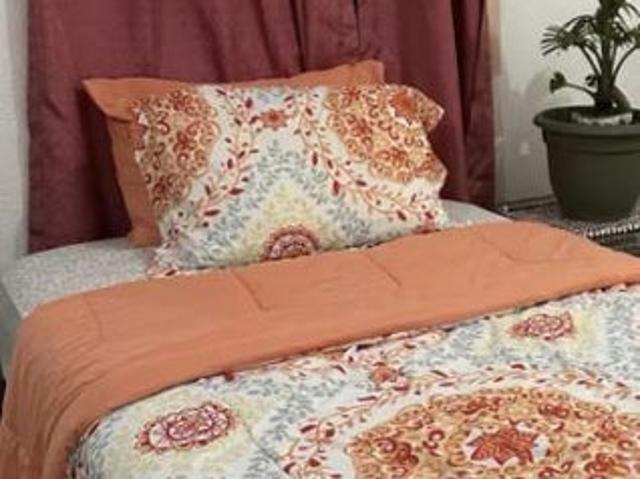 Nicely furnished room with a private bathroom