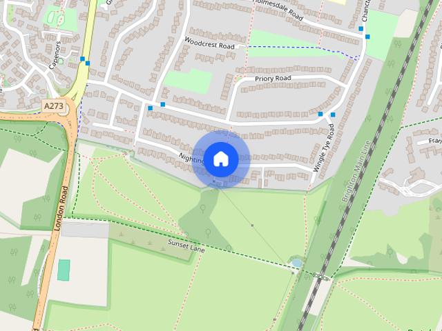 Nightingale Lane, Burgess Hill