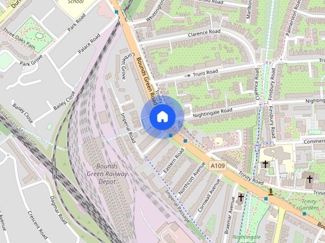 Nightingale Road, Bounds Green, London, N22