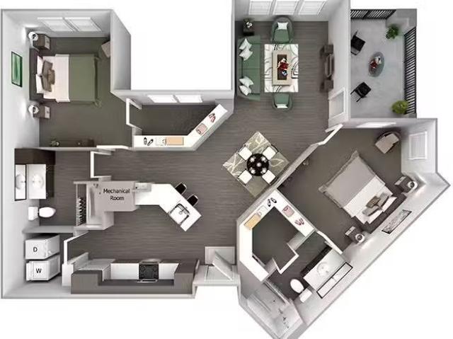 Nona Park Village Apartments B4 Plumeria