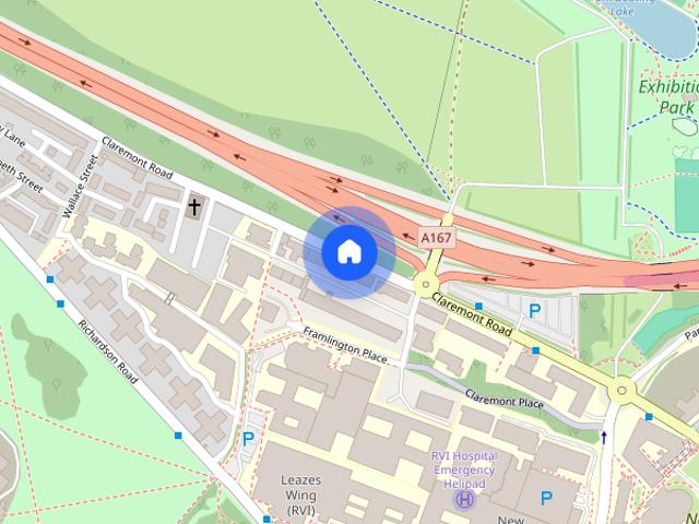 North Terrace, Newcastle upon Tyne, Tyne and Wear, NE2