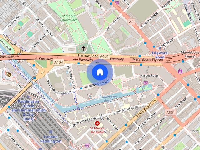 North Wharf Road Paddington W2