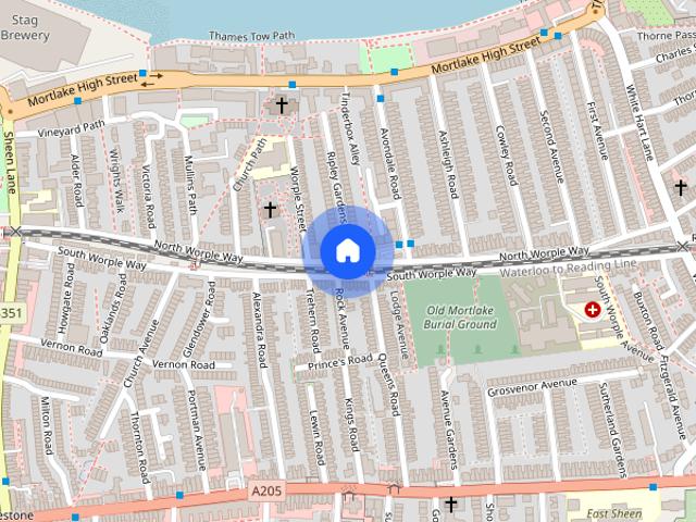 North Worple Way, East Sheen