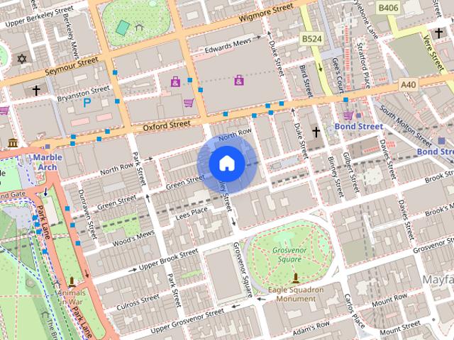 North Audley, Mayfair, London, W1K