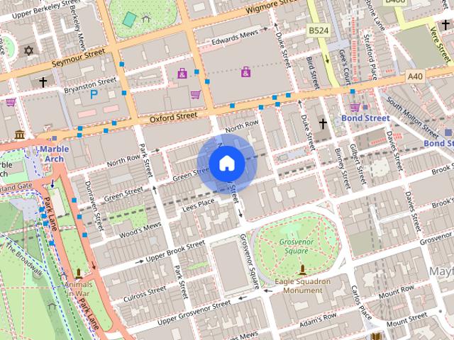 North Audley Street, Mayfair, London, W1K