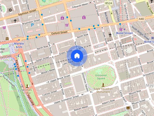 North Audley Street, Mayfair, W1K