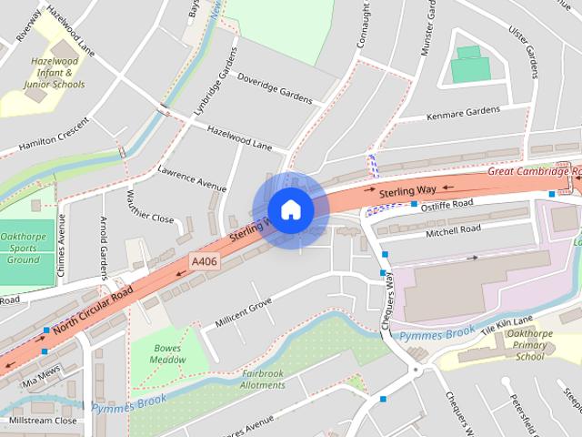 North Circular Road, Palmers Green N13