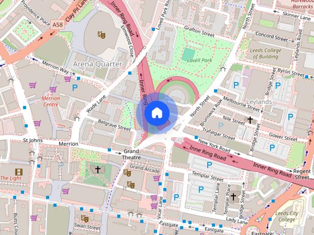 North Crescent, North Street, Leeds, West Yorkshire, LS2