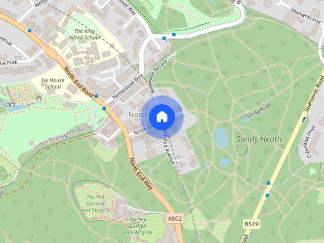 North End, Hampstead NW3
