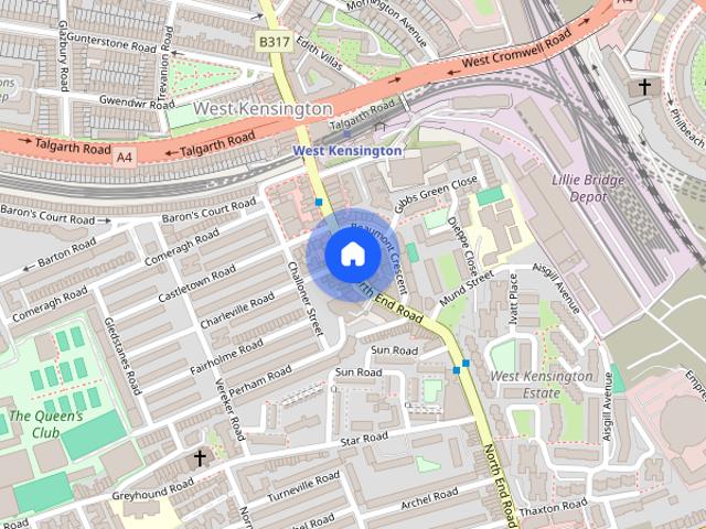 North End Road, West Kensington, London, W14