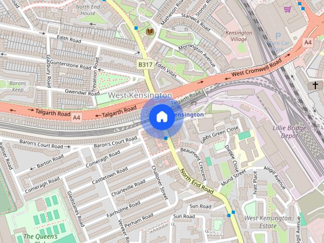 North End Road, Barons Court, London, W14