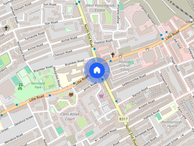North End Road, LC537, Fulham, SW6