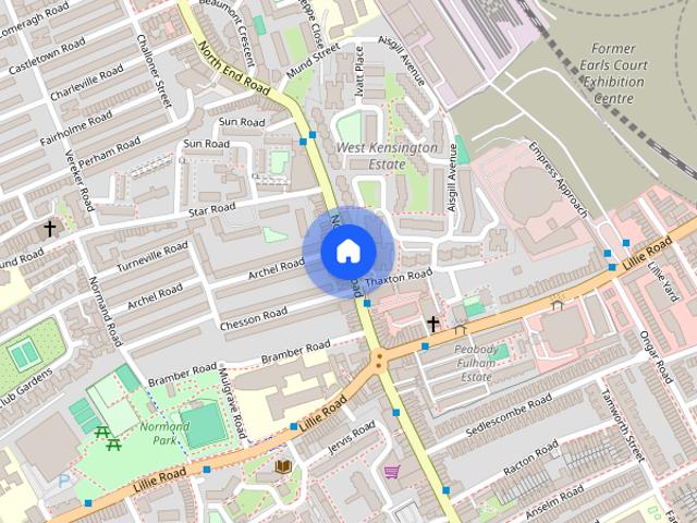 North End Road, North End Road, London, W14 9NU