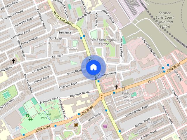 North End Road, North End Road, London, W14 9NU