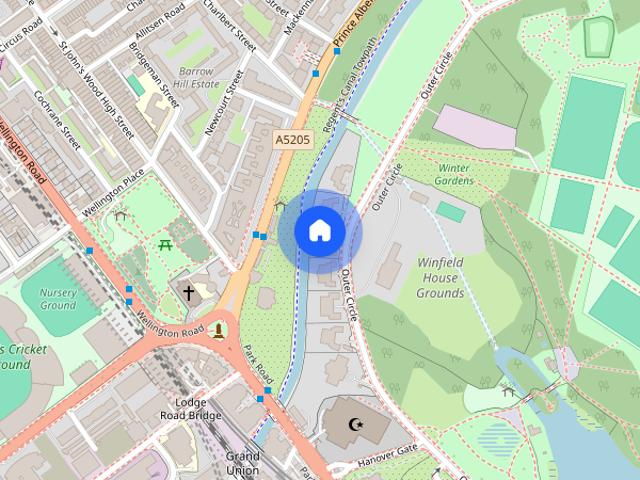 North Gate, Prince Albert Road, St John's Wood, London, NW8