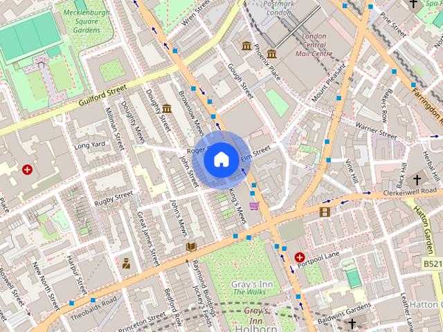North Mews, Holborn, WC1N