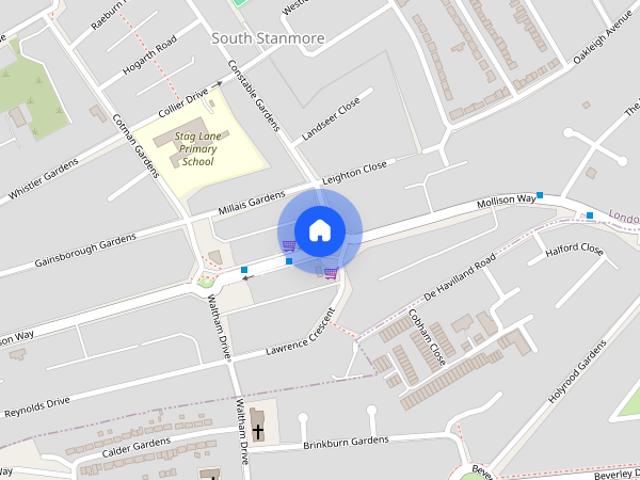 North Parade, Mollison Way, Edgware, Middlesex, HA8