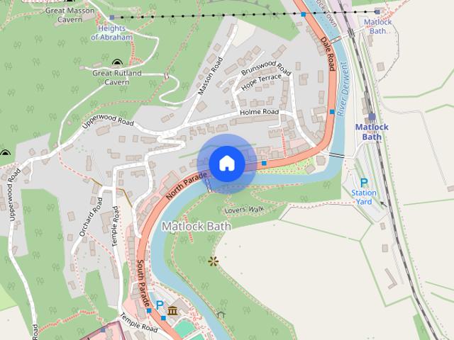 North Parade, Matlock Bath, DE4