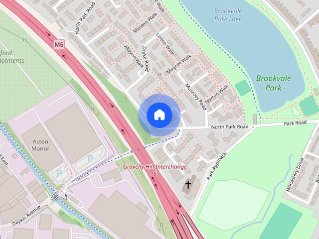 North Park Road, Knighton Court, B23