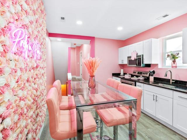 North Philadelphia Pink Home near Temple