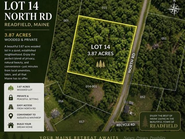 North Rd, Readfield, ME 04355