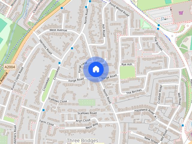 North Road, Crawley