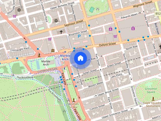 North Row, Mayfair, London, W1K