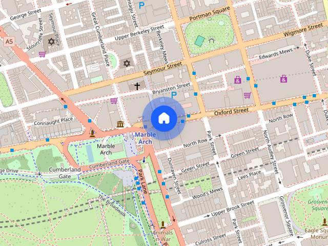 North Row, Mayfair, London, W1K