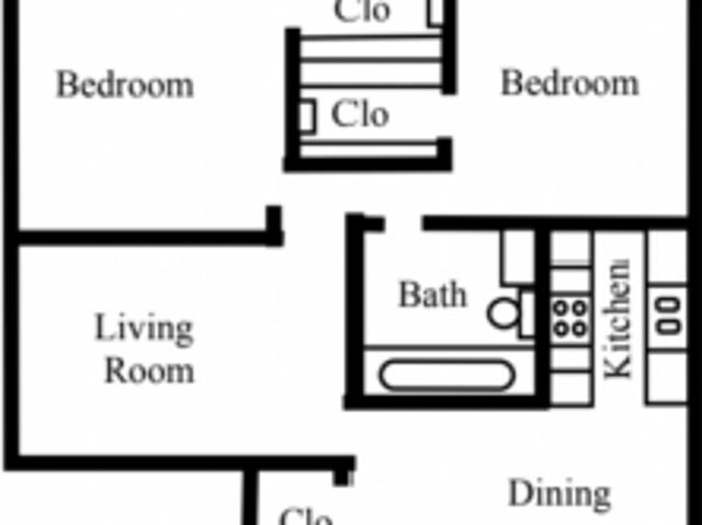 Northaven Park Apartments 2 Bedroom Apartment for Rent at 11457 Dennis Rd, Dallas, TX 75229