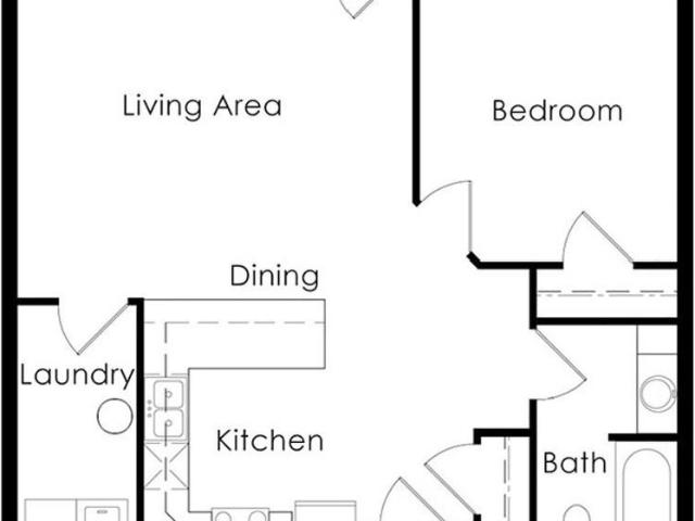 Northdale 2720/400 1 Bedroom Apartment for Rent at 2720 2720 5th St. NW/400 27th Avenue NW, Minot, ND 58703