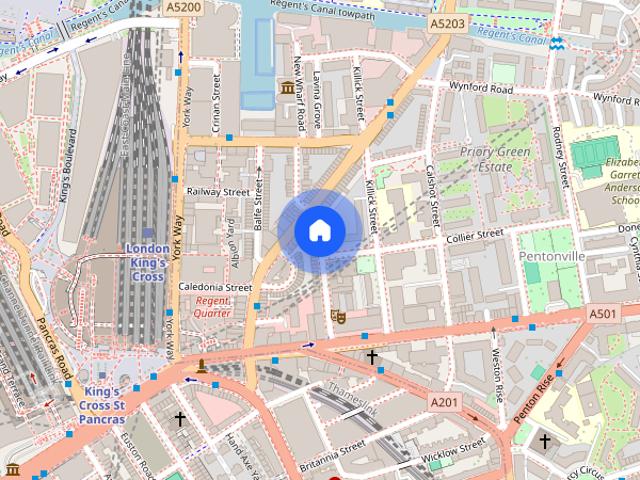 Northdown Street, King's Cross, London, N1