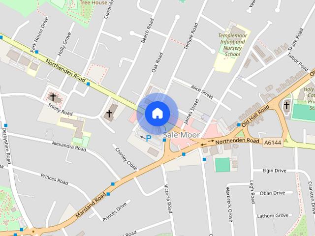 Northenden Road, Sale Moor, M33