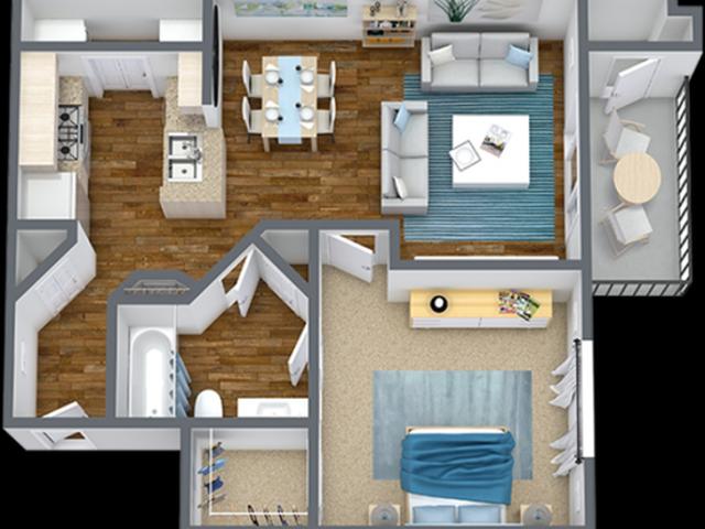 Northern Cross Apartments 2 Bedroom Apartment for Rent at 4200 Northern Cross Blvd, Haltom City, TX 76137