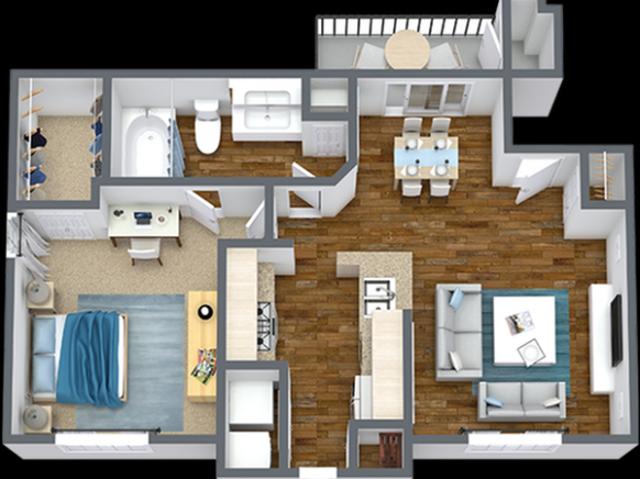 Northern Cross Apartments 2 Bedroom Apartment for Rent at 4200 Northern Cross Blvd, Haltom City, TX 76137