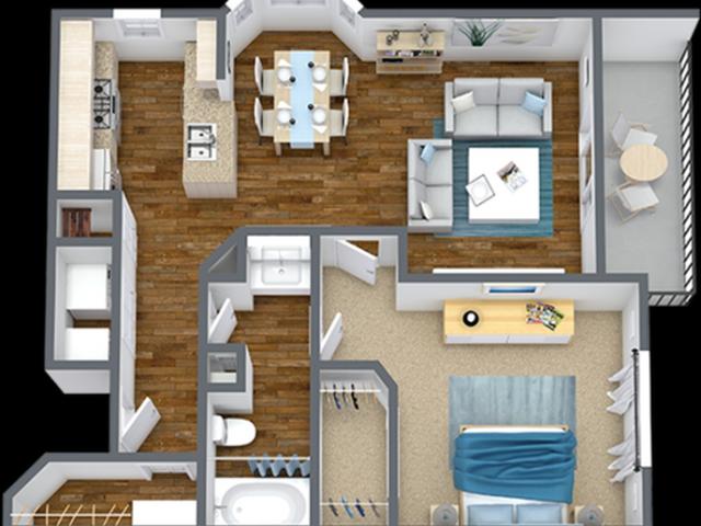 Northern Cross Apartments 2 Bedroom Apartment for Rent at 4200 Northern Cross Blvd, Haltom City, TX 76137