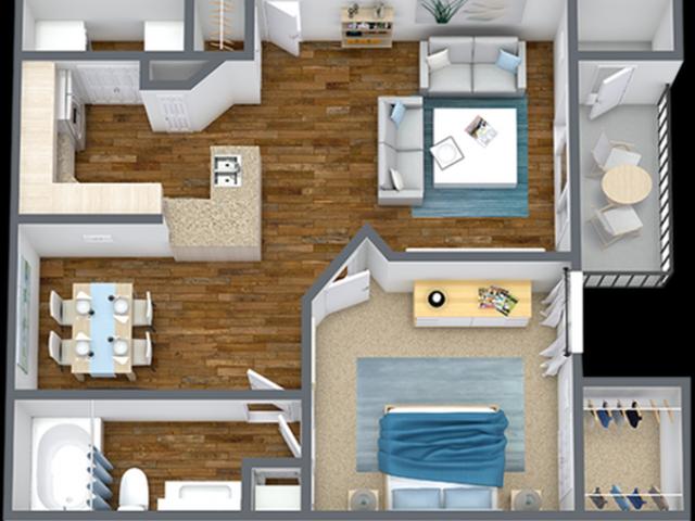 Northern Cross Apartments 2 Bedroom Apartment for Rent at 4200 Northern Cross Blvd, Haltom City, TX 76137