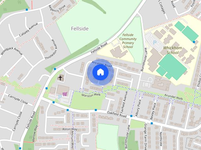 Northfield Close, Whickham, Newcastle upon Tyne, Tyne and Wear, NE16