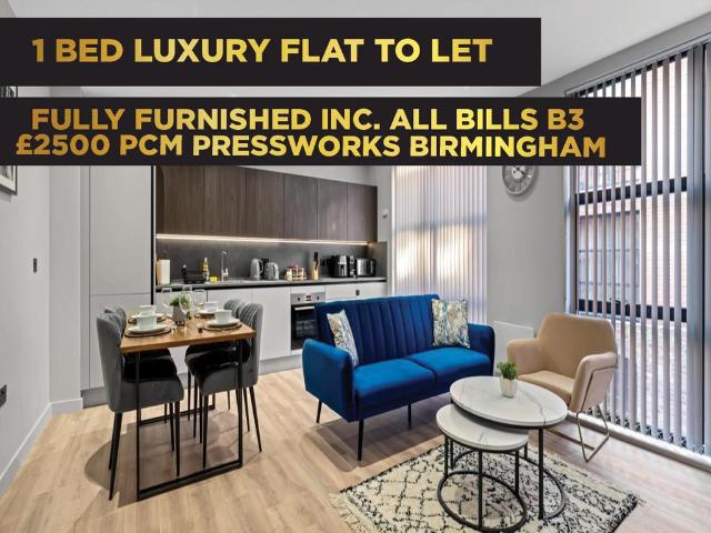 Northwood Street, Birmingham B3 1 bed flat to rent £2,500 pcm £577 pw